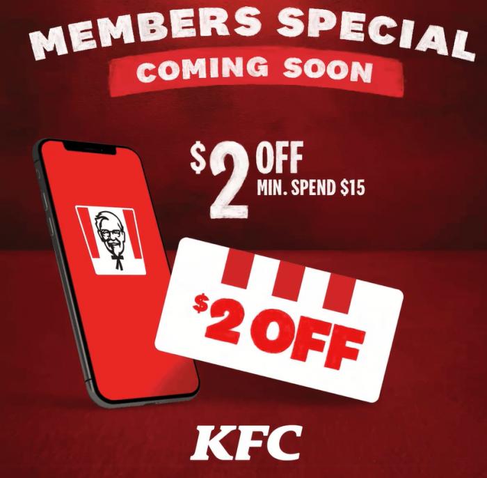 KFC App Deals Promotion (1 Jul 2023 - 15 Jul 2023)