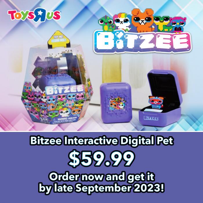Toys R Us Bitzee Interactive Digital Pet & Street Fighter Promotion