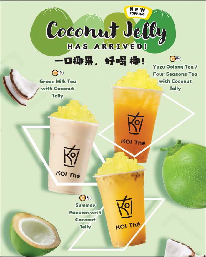 KOI The Coconut Jelly Topping