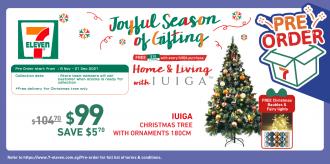 7-Eleven Christmas Pre-Order Promotion (8 Nov 2021 - 21 Dec 2021)