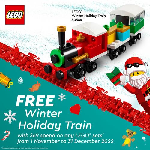 Toys R Us LEGO Christmas Promotion (1 Nov 2022 - 31 Dec 2022)
